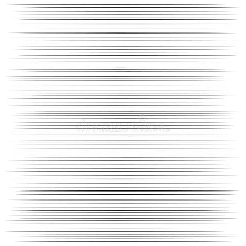 Comic Horizontal Speed Lines Background Stock Vector - Illustration of ...