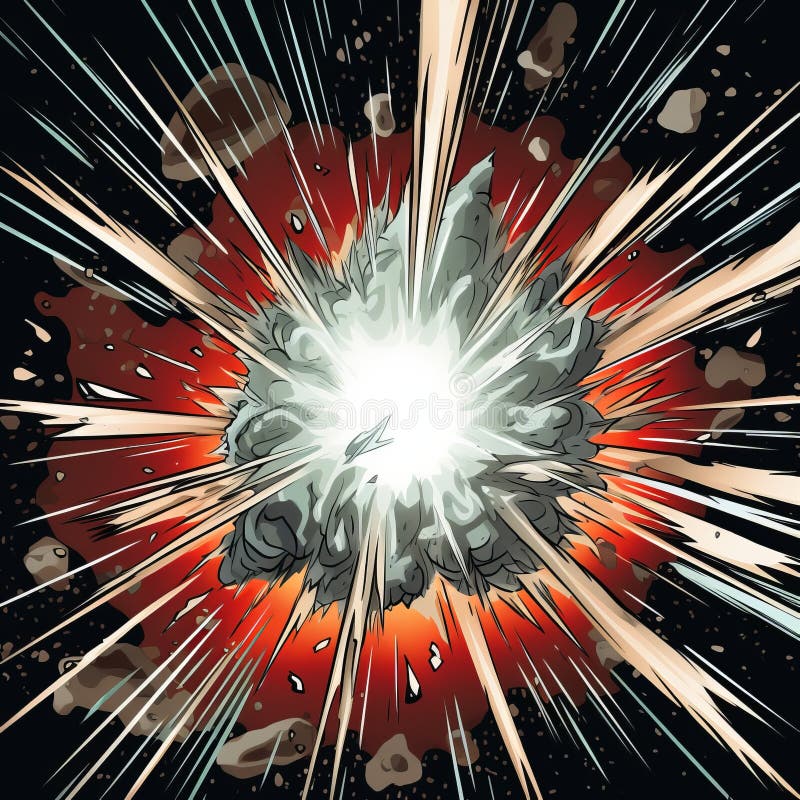 Explosion of an Exploding Star: Quirky Manga Art in Bold Coloration ...