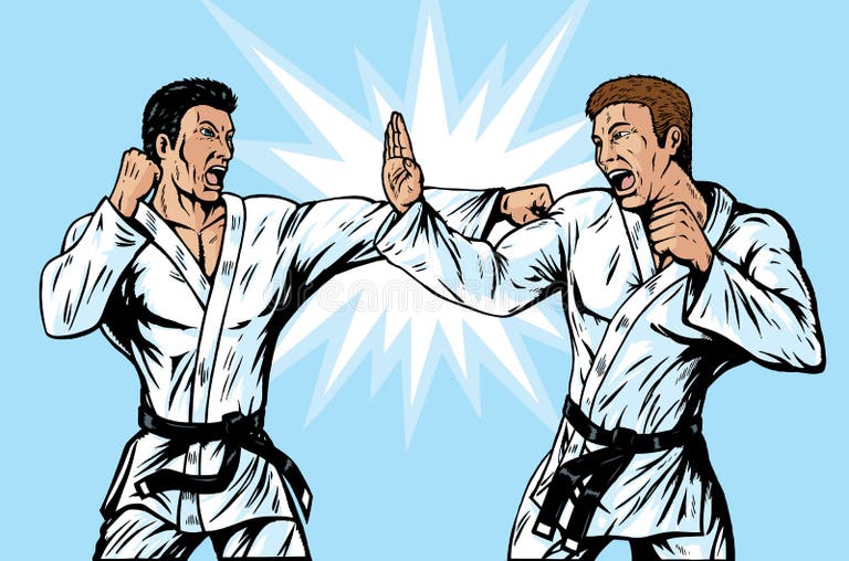 Karate Chop Stock Illustrations – 166 Karate Chop Stock Illustrations ...