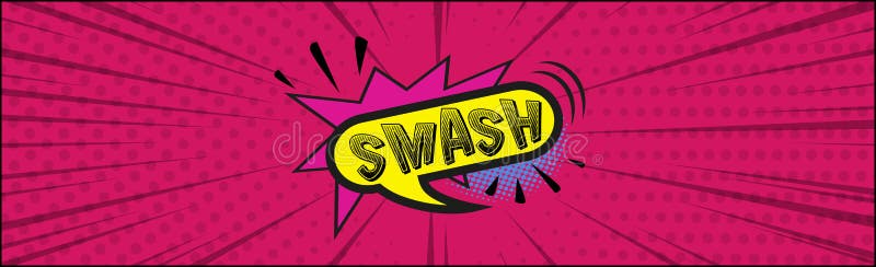 Smash Lettering Stock Illustrations – 195 Smash Lettering Stock ...