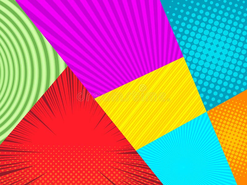 Comic light composition stock vector. Illustration of burst - 162221697