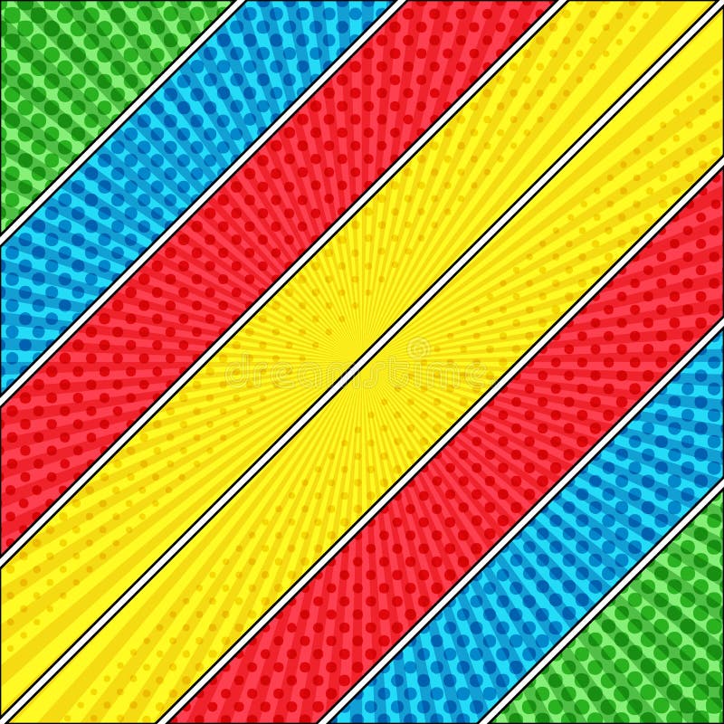 Comic Light Diagonal Background Stock Vector - Illustration of design ...