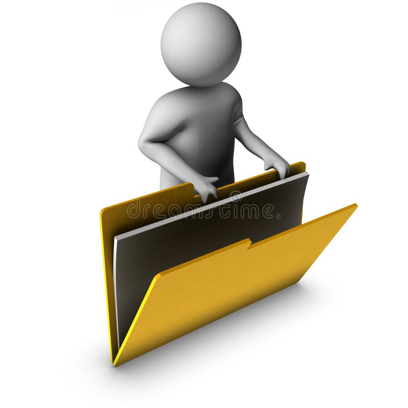 Folder Man Stock Illustrations – 12,000 Folder Man Stock Illustrations ...