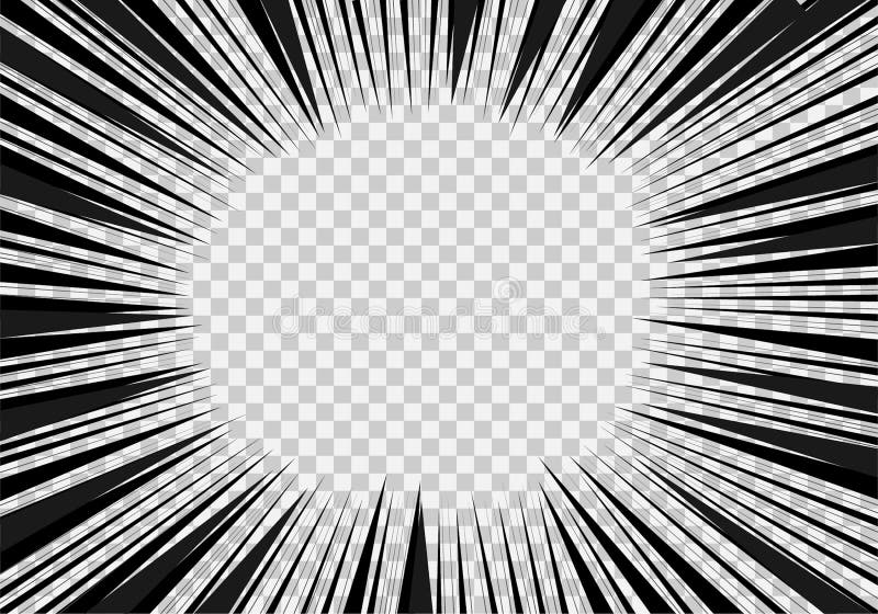 Comic Manga Texture. Scream or Boom Vector Effect. Motion Illustration ...