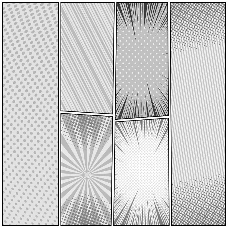 Comic monochrome concept stock vector. Illustration of burst - 137767721