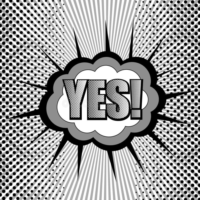 Comic Monochrome Style Template Stock Vector - Illustration of funny ...