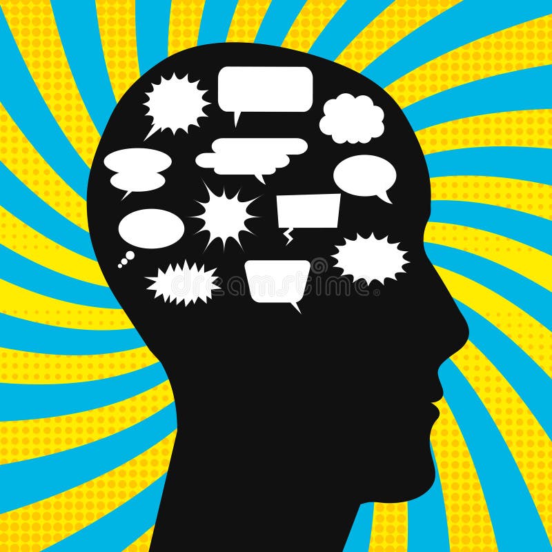 Comic page concept stock vector. Illustration of information - 110782347