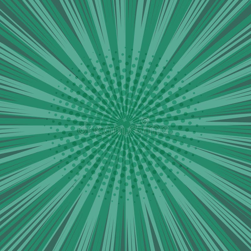 Comic Page Green Background Stock Vector - Illustration of backdrop ...