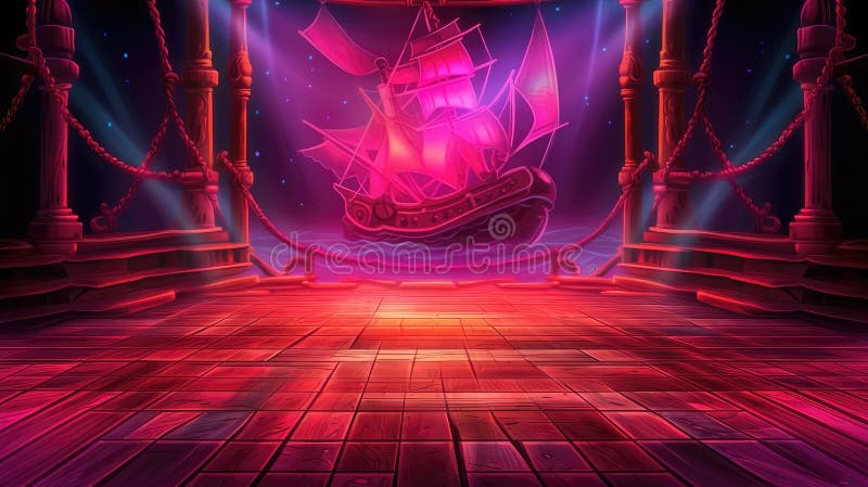 Pirate Ship Deck Stage View From Up On Stage Picture Of Pirate Ship