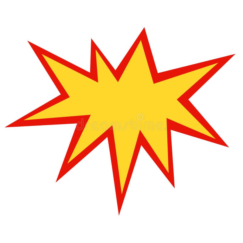 Comic Pop Art Bubble. Bubble Cloud Stock Vector - Illustration of ...