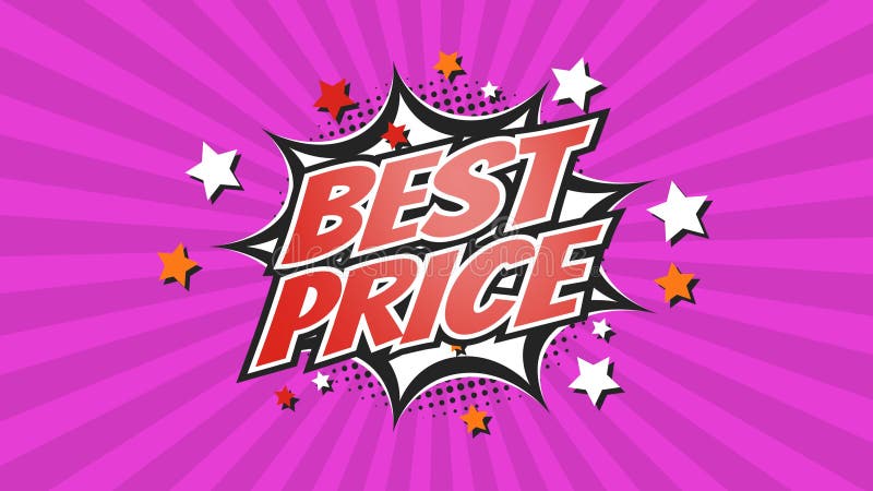 Comic Pop Art text message stock illustration. Illustration of sale ...