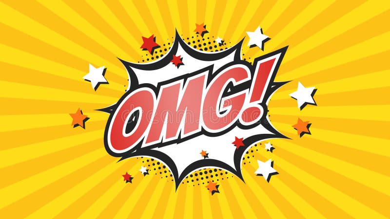 Comic Pop Art text message stock illustration. Illustration of opening ...