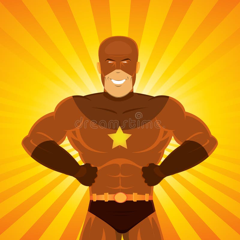Superhero handshake stock vector. Illustration of muscle - 8038912