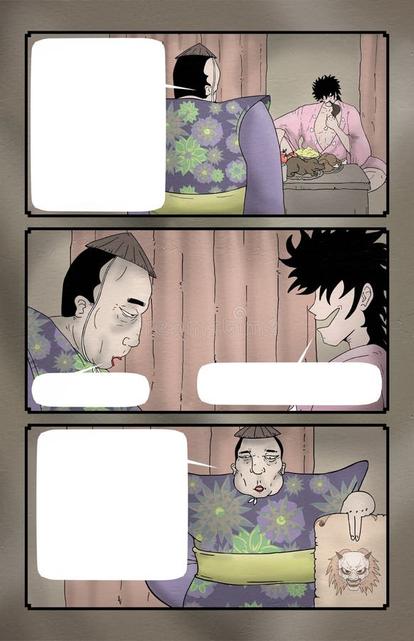 Comic scene illustration stock illustration. Illustration of cartoon ...