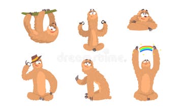 Sloth Movement Stock Illustrations – 68 Sloth Movement Stock ...