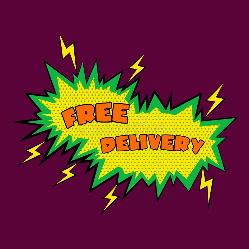 Comic Sound Effects in Pop Art Vector Style. Bubble Speech with Word ...