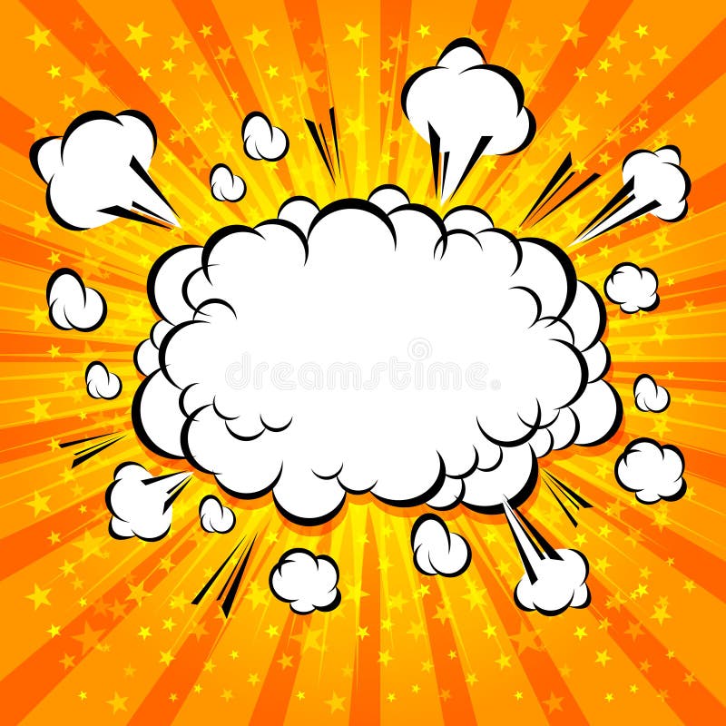 Cartoon explosion vector stock vector. Illustration of ignition - 31042623