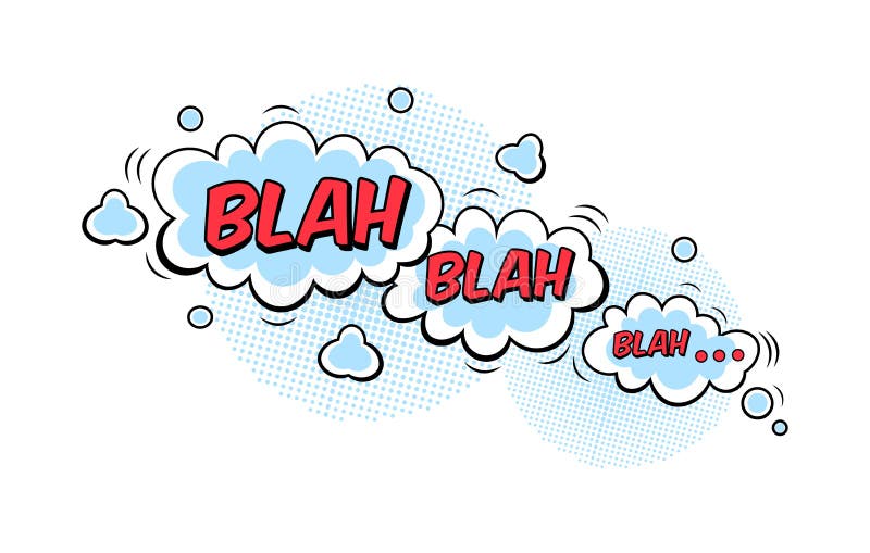 Comic Speech Bubble. Speech Clouds with Quotes, Exclamations, Surprise ...