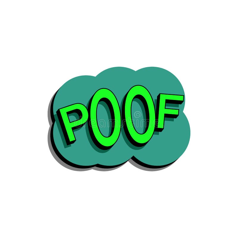 Poof Word Comic Stock Illustrations – 152 Poof Word Comic Stock ...