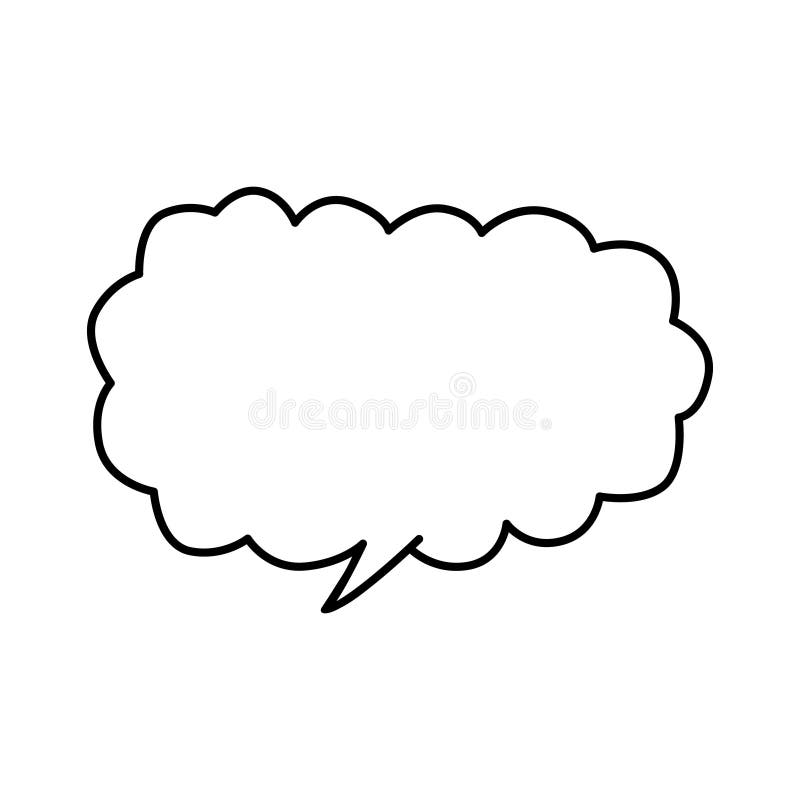 Comic speech bubble sign stock vector. Illustration of expression ...