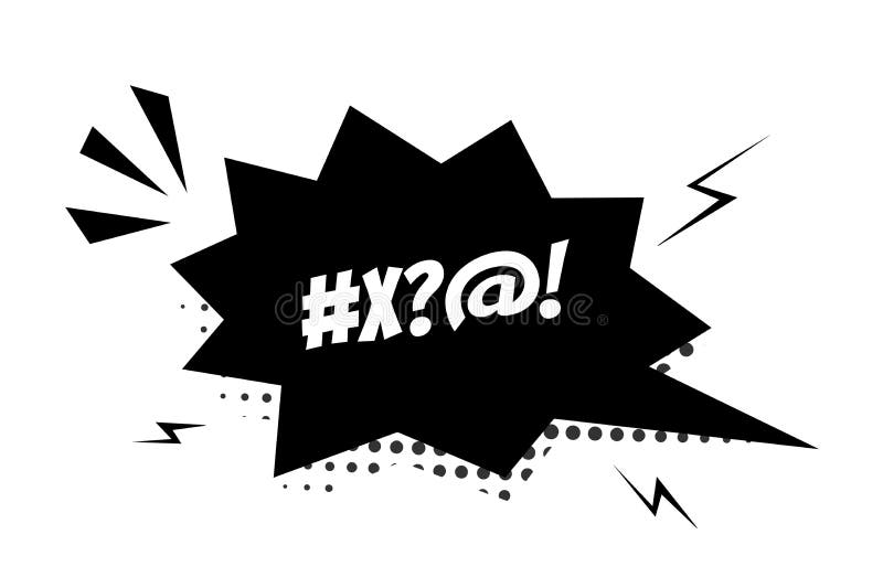Curse Words Symbols Stock Illustrations – 49 Curse Words Symbols Stock ...