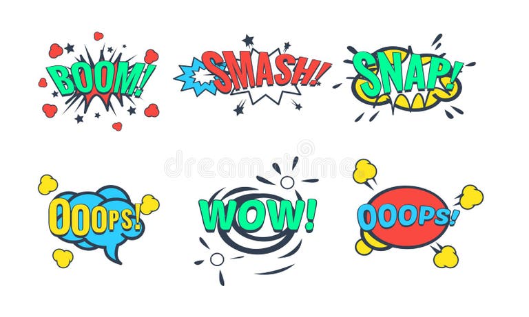 Wow Text Bubble Stock Illustrations – 26,088 Wow Text Bubble Stock ...