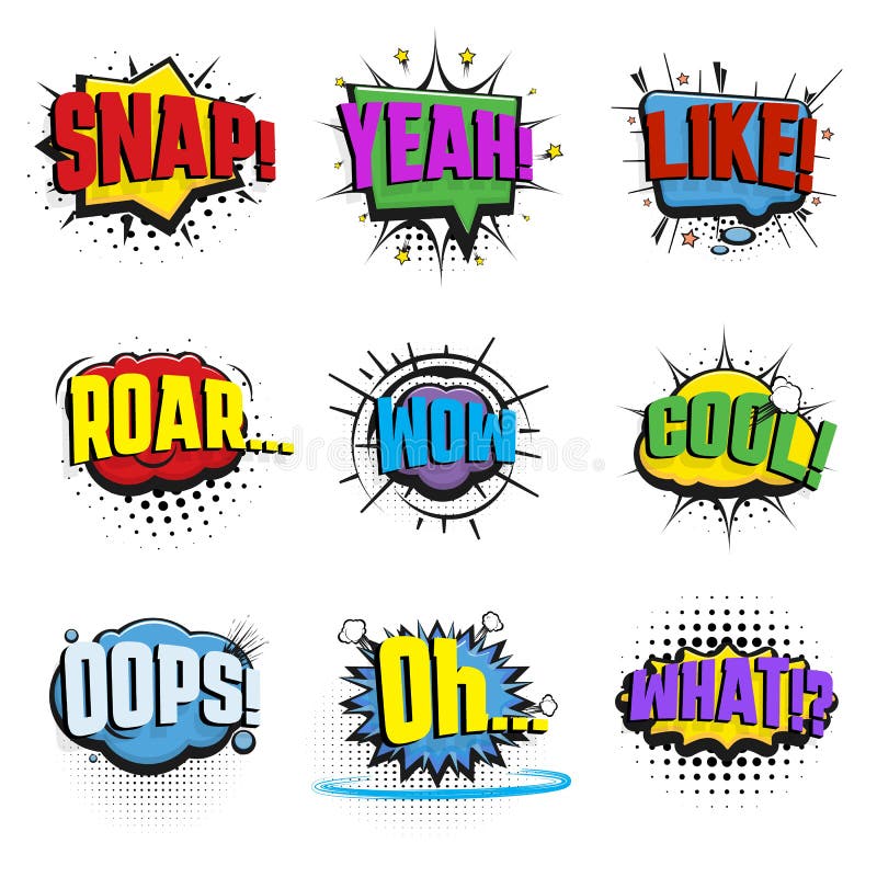 Cartoon Speaking Effect Stock Illustrations – 157 Cartoon Speaking ...