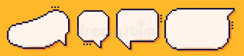 Comic speech bubbles. stock illustration. Illustration of notification ...