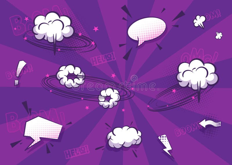 Comics Background Purple Stock Illustrations – 17,492 Comics Background ...