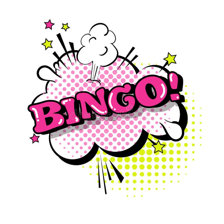 Bingo Pop Art Stock Illustrations – 342 Bingo Pop Art Stock ...