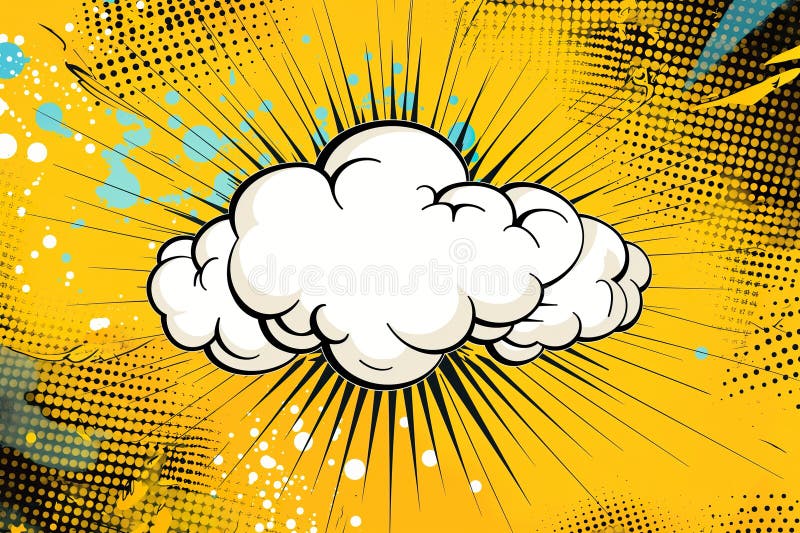 Comic Cloud Explosion Stock Illustrations – 18,043 Comic Cloud ...