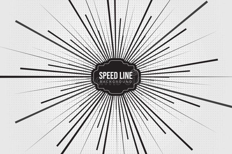 Comic Speed Line Effects Background Premium Vector Stock Vector ...