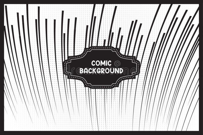 Comic Speed Line Effects Background Premium Vector Stock Vector ...