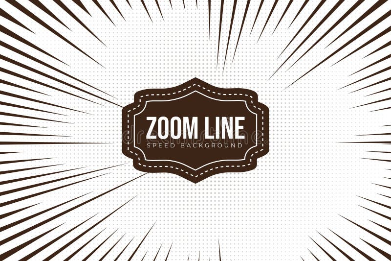 Hand Drawn Zoom Effects Background Stock Vector - Illustration of rays ...