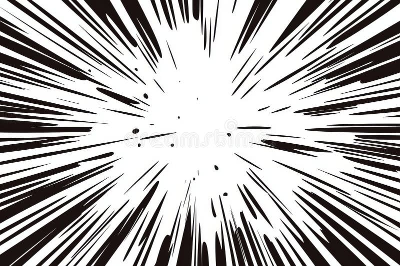 Comic Speed Lines Animated with Alpha Channel Using Radial, Vertical ...