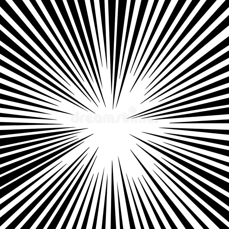 Comic Speed Lines Background Stock Vector - Illustration of print ...