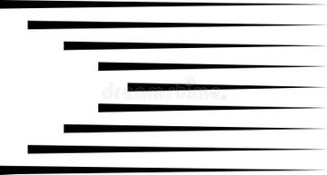 Comic Speed Motion Lines. Horizontal Fast Motion Lines for Comic Books ...