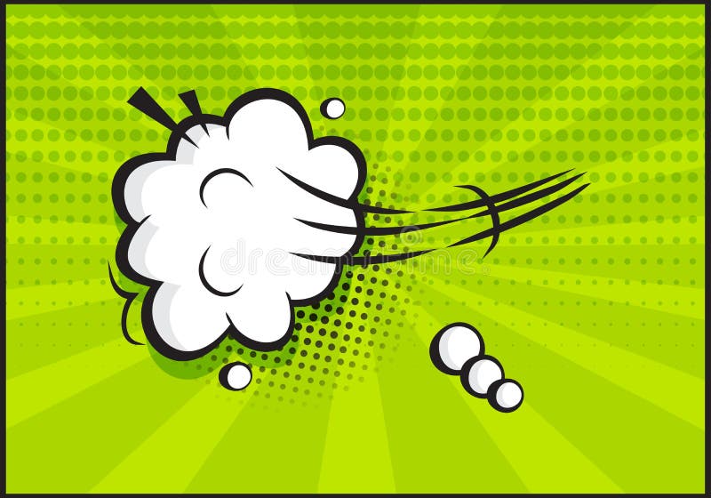 Comic Speed Vector Balloon Icon. Catroon Motion Puff Effect Explosion ...