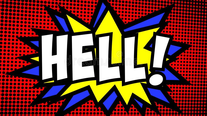 Comic Hell Font. Inferno ABC. Fire Letters. Sinners in Hellfire Stock ...