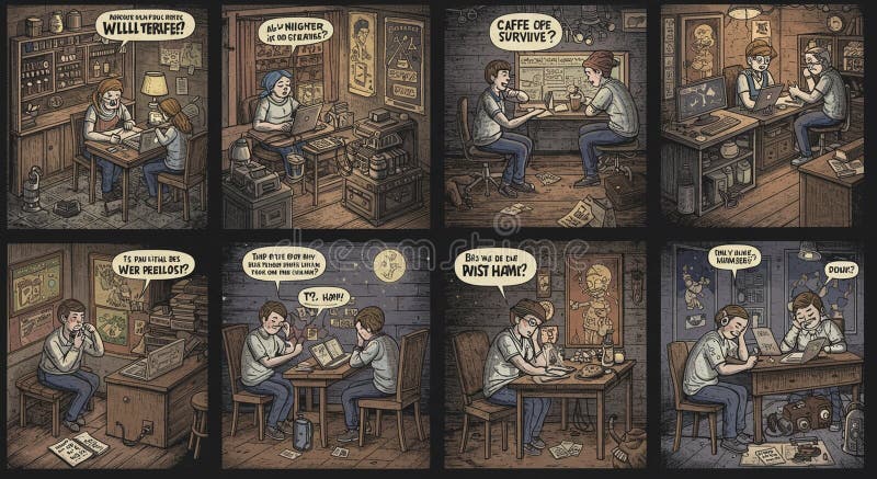 Old Fashioned Conversation Stock Illustrations – 864 Old Fashioned ...