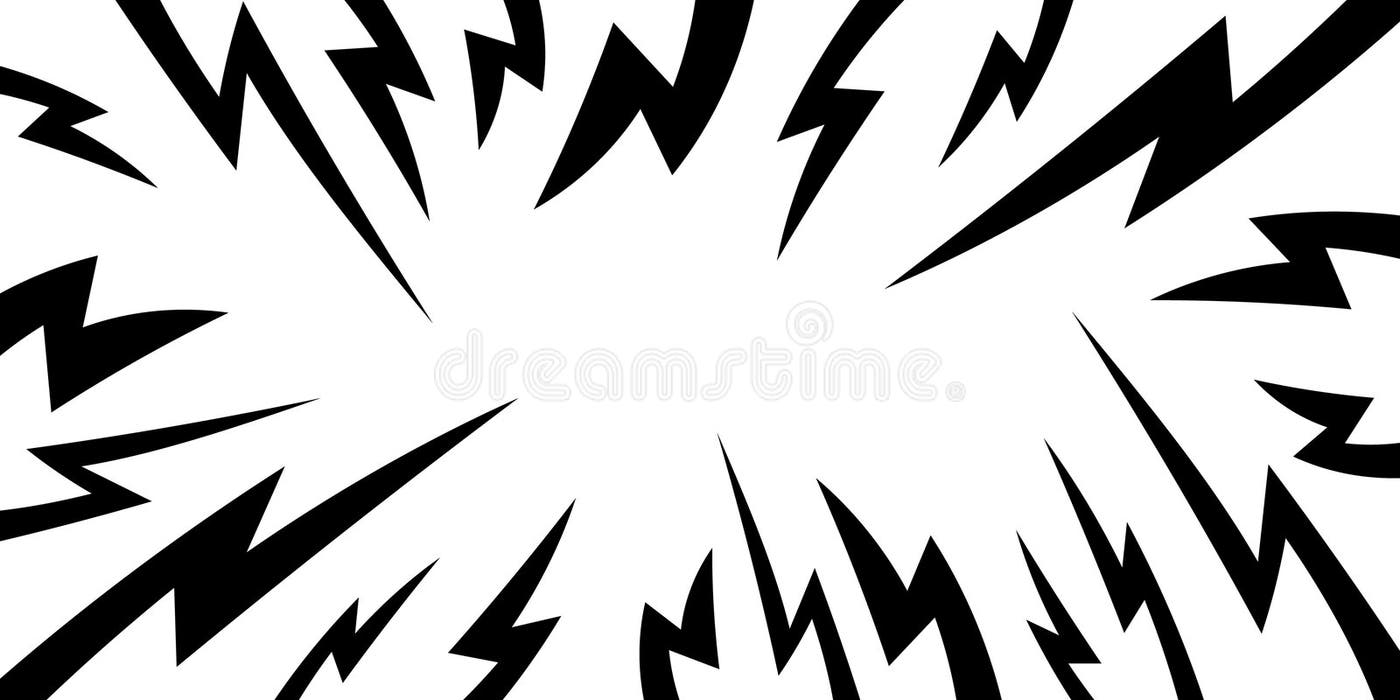 Lightning Strike Comics Stock Illustrations – 35 Lightning Strike ...