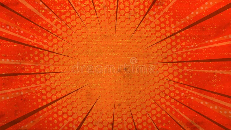 Comic Style Background. Retro Manga Cartoon Bg Stock Footage - Video of ...