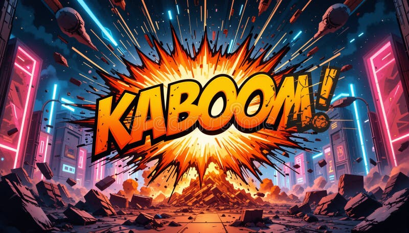 A Comic-Style Blast in a Post-Apocalyptic Setting.Generative AI ...