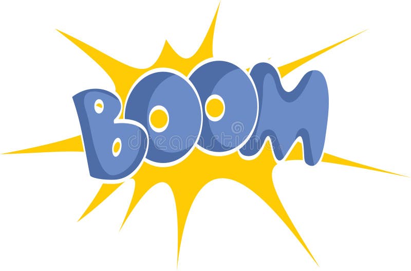 Comic Style Boom Editable Text Vector Illustration Stock Vector ...