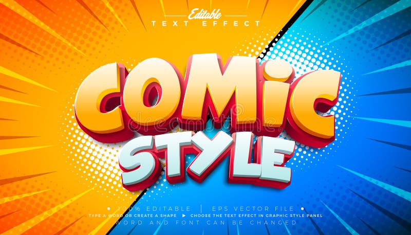 Style Editable Text Effect Design Illustrator Stock Illustrations ...