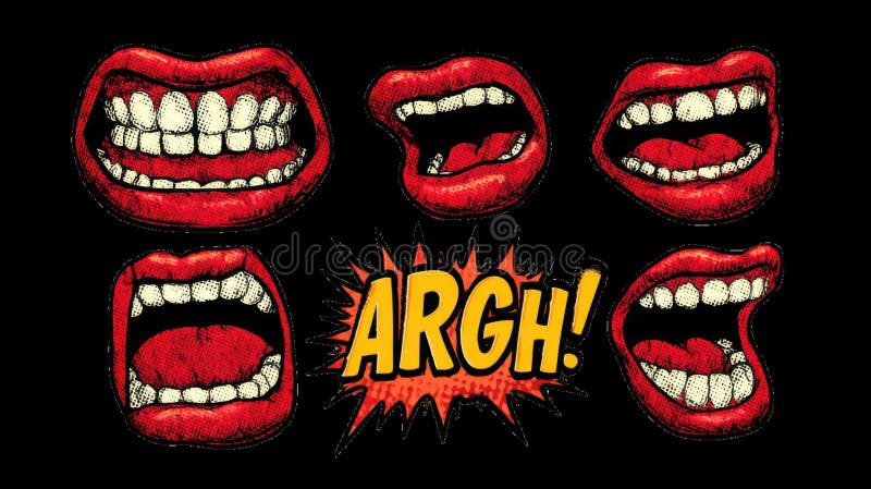 Screaming Comic Stock Illustrations – 15,738 Screaming Comic Stock ...