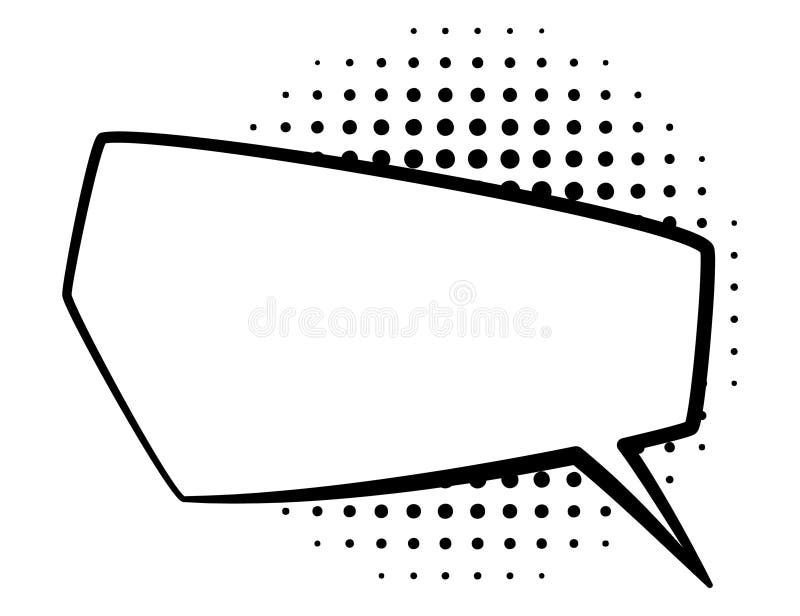 Comic Style Speech Bubble. Speech Balloon or Element. Funny Vector ...