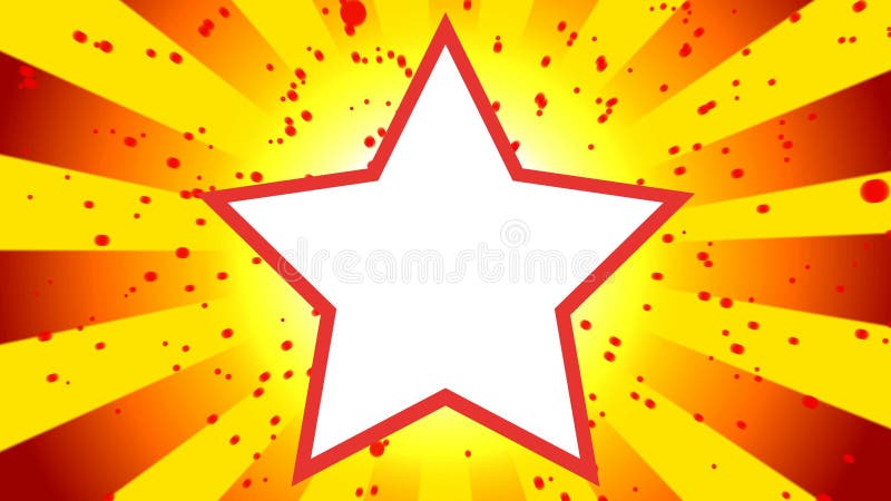 Comic Style Background. Retro Manga Cartoon Bg Stock Footage - Video of ...