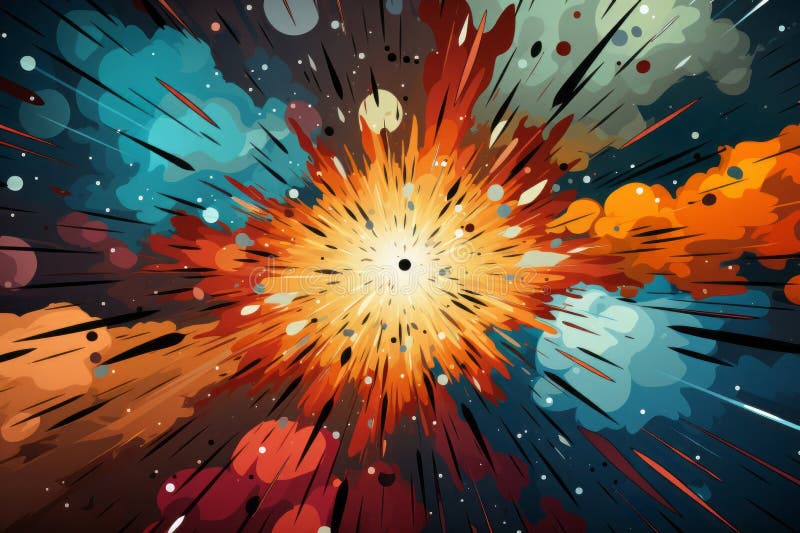 Comic Surge: the Art of High-Octane Movement in Vibrant Tones – AI ...