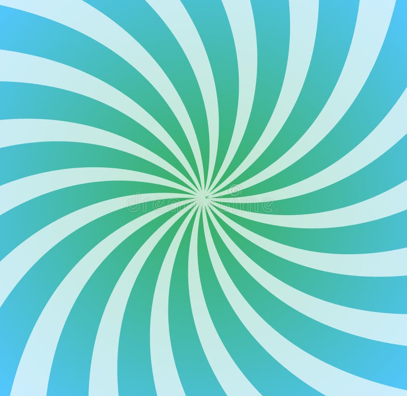 Comic Swirl Background. Swirl Radial Pattern or Abstract Sunburst ...